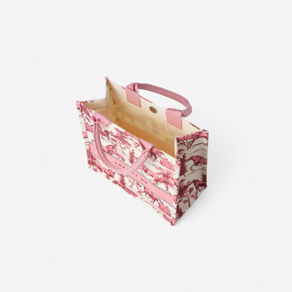 Toile Horse Mini Canvas Tote | Christy Ng
