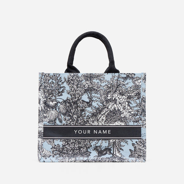 Welcome To The Jungle Mini Grocery Bag | Christy Ng