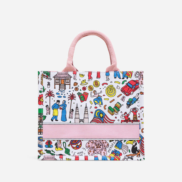 Merdeka 24 Mini Grocery Tote | Christy Ng